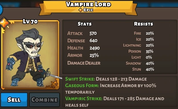 Vampire Lord | Tower Keepers Wiki | Fandom