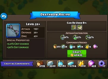 Deathbow | Tower Keepers Wiki | Fandom