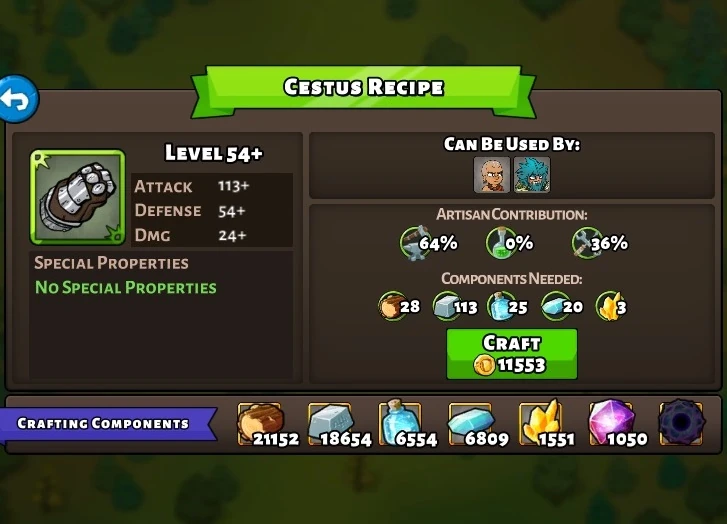 Cestus | Tower Keepers Wiki | Fandom