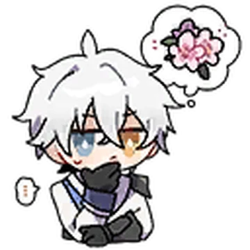 Chibi Thinking Face