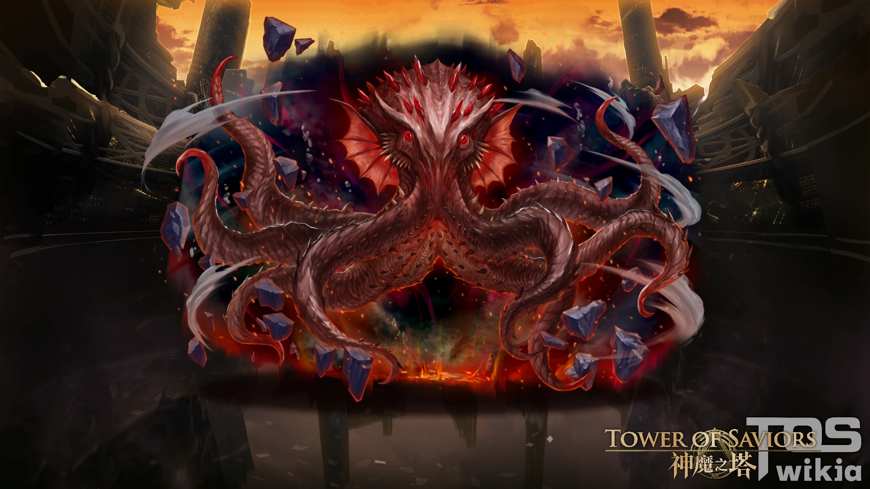 Jillion Tentacles - Oliver | Tower of Saviors Wiki | Fandom