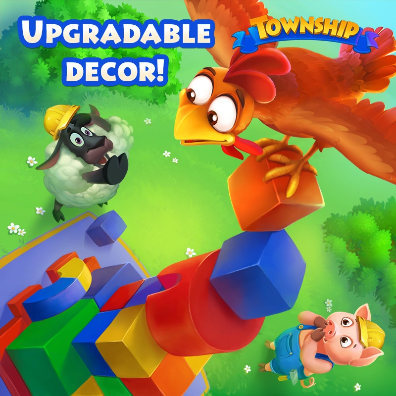 Upgradable Decorations | Township Wiki | Fandom