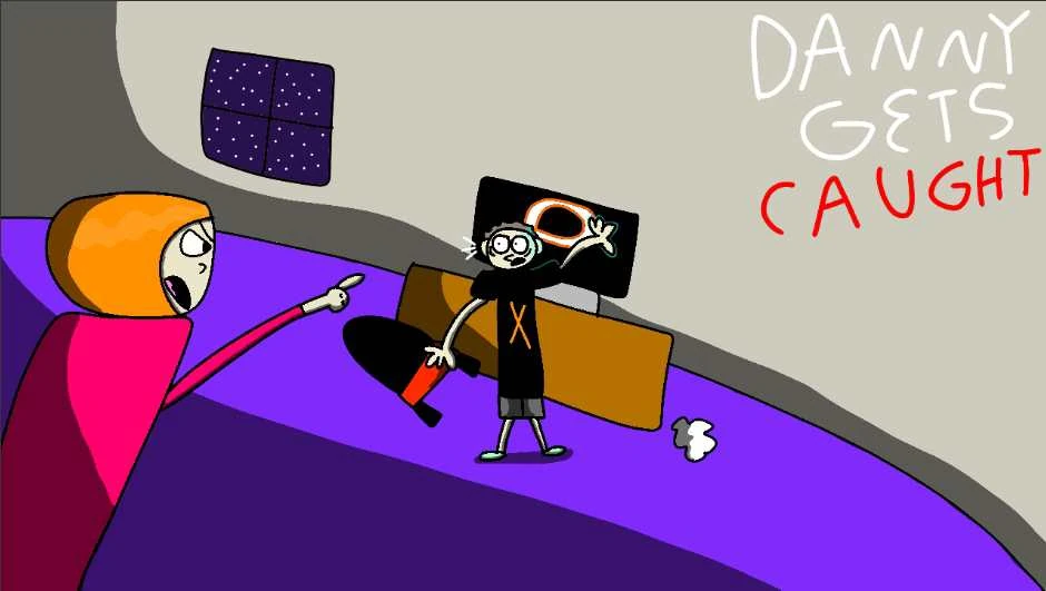 Danny gets caught | The Toy Bonnie Productions Wiki | Fandom