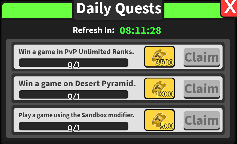 Daily Quests | Toy Defenders Wiki | Fandom