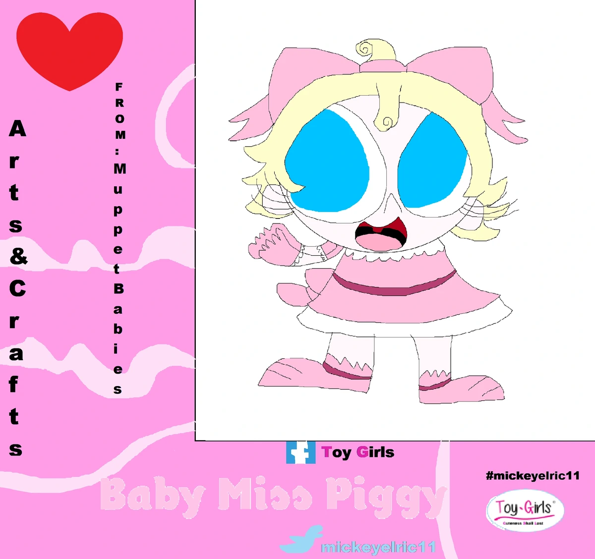 Baby Miss Piggy (Muppet Babies) | Toy Girls Wiki | Fandom