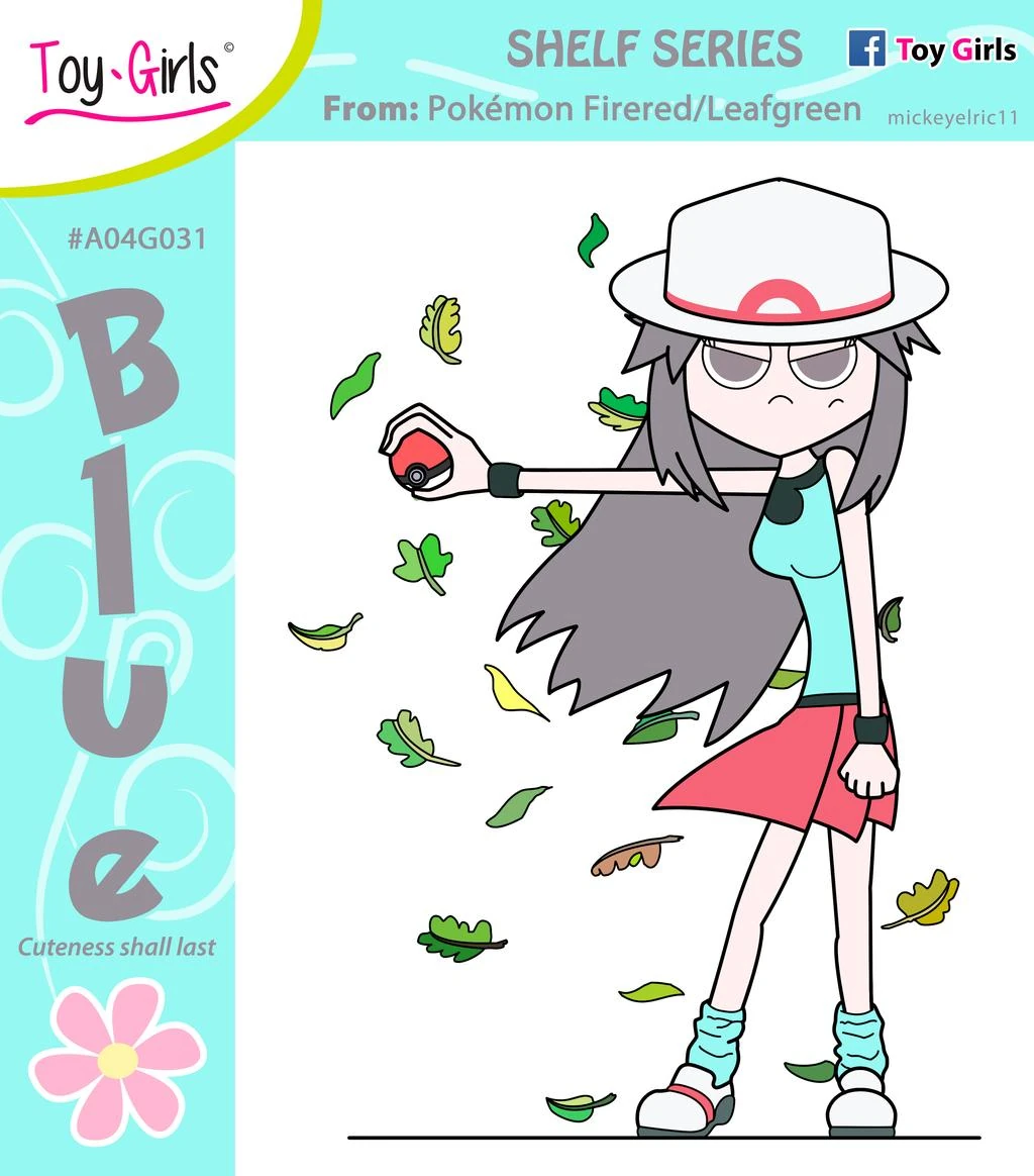 Blue (Pokemon) | Toy Girls Wiki | Fandom
