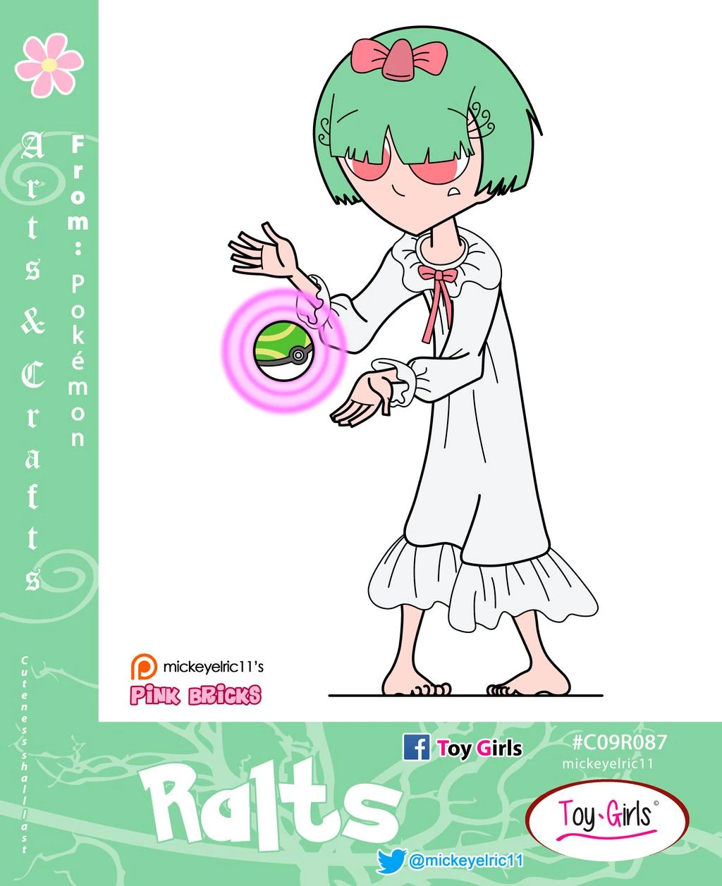 Pokemon Ralts Humano Wally Catches A Ralts.