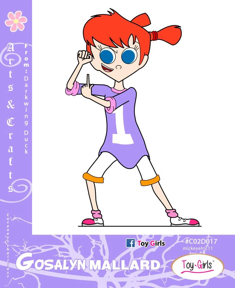 Gosalyn Mallard | Toy Girls Wiki | Fandom