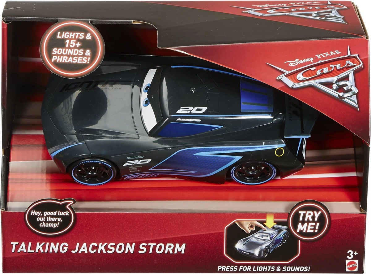 Talking Jackson Storm (Mattel) | Toys That Make Noise Wiki | Fandom