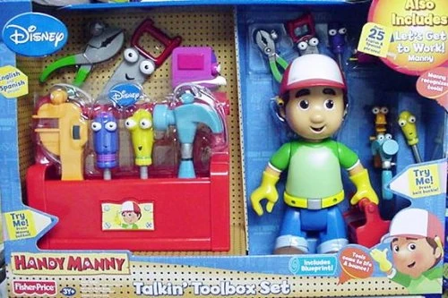 Handy Manny Talkin' Toolbox | Toys That Make Noise Wiki | Fandom