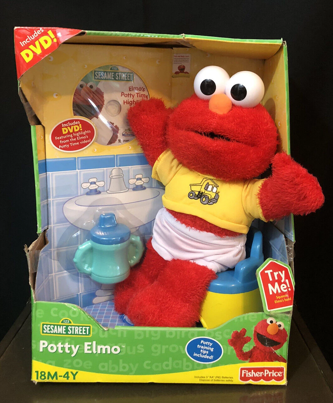 Potty Elmo (Fisher-Price, 2008) | Toys That Make Noise Wiki | Fandom
