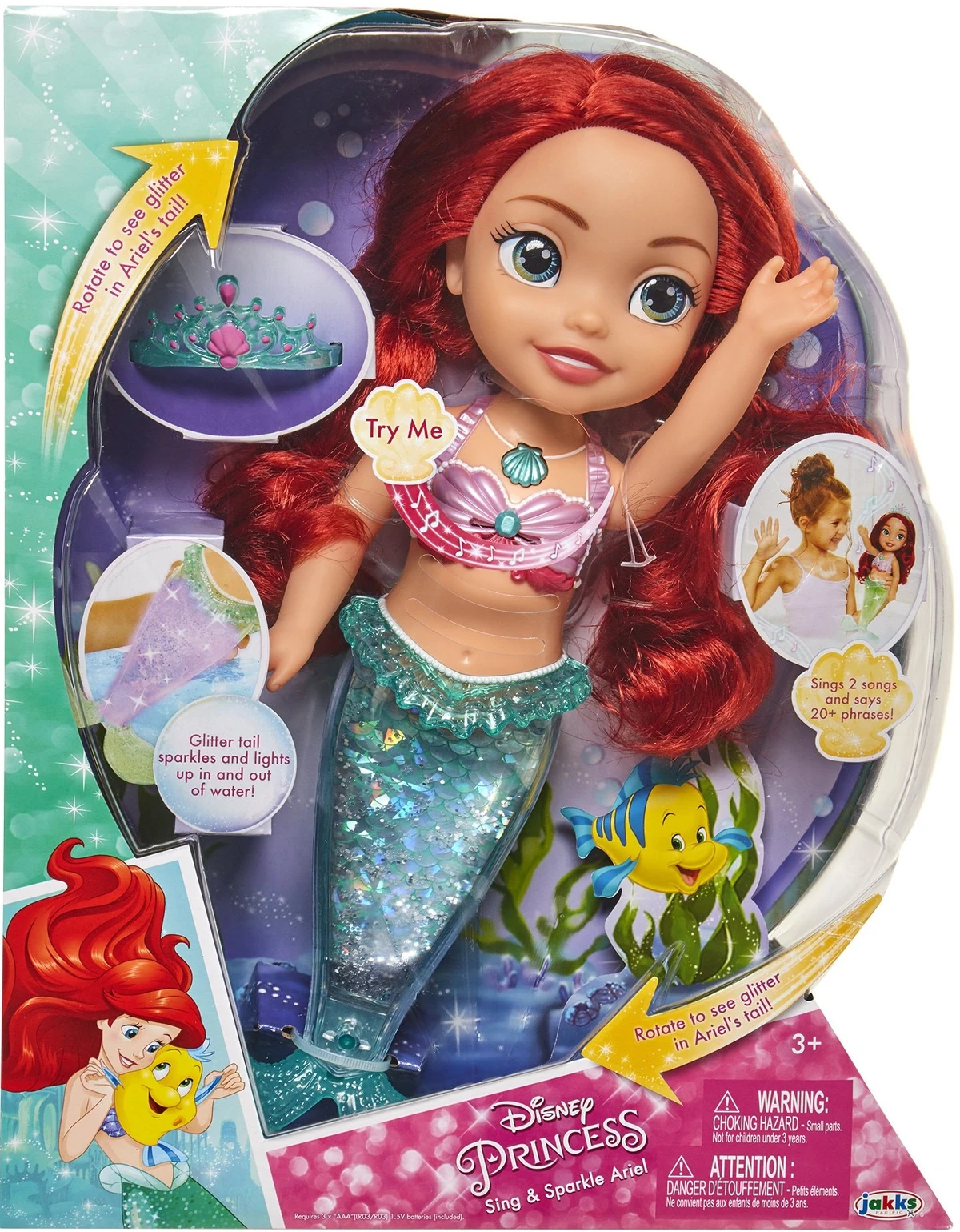 Sing & Sparkle Ariel | Toys That Make Noise Wiki | Fandom