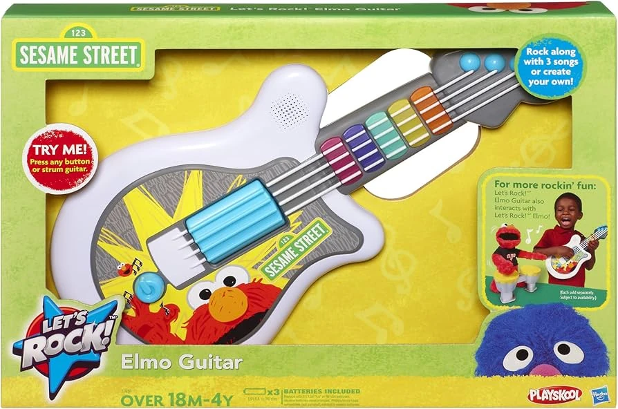 Let's Rock Elmo Guitar | Toys That Make Noise Wiki | Fandom