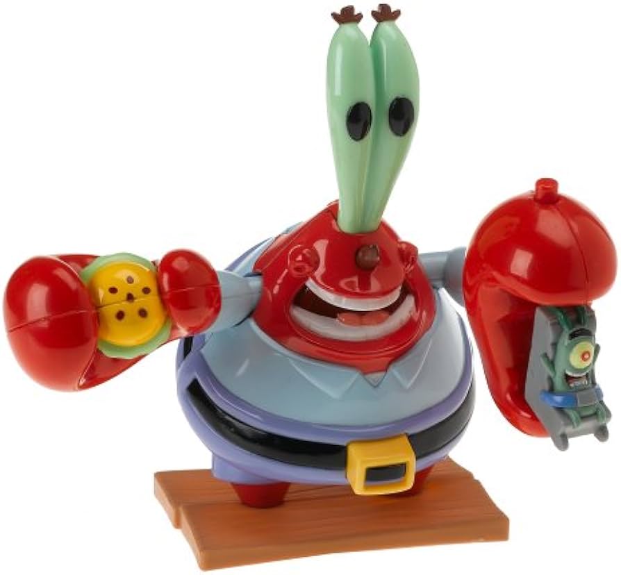 Mr Krabs Talking Figure Toys That Make Noise Wiki Fandom