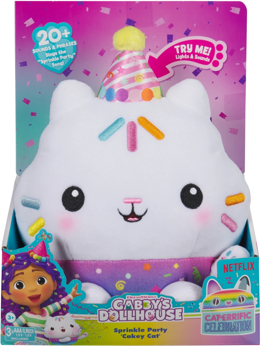 Sprinkle Party Cakey Cat | Toys That Make Noise Wiki | Fandom