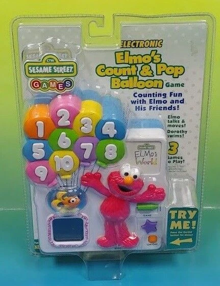 Elmo's Count & Pop Balloon Game | Toys That Make Noise Wiki | Fandom