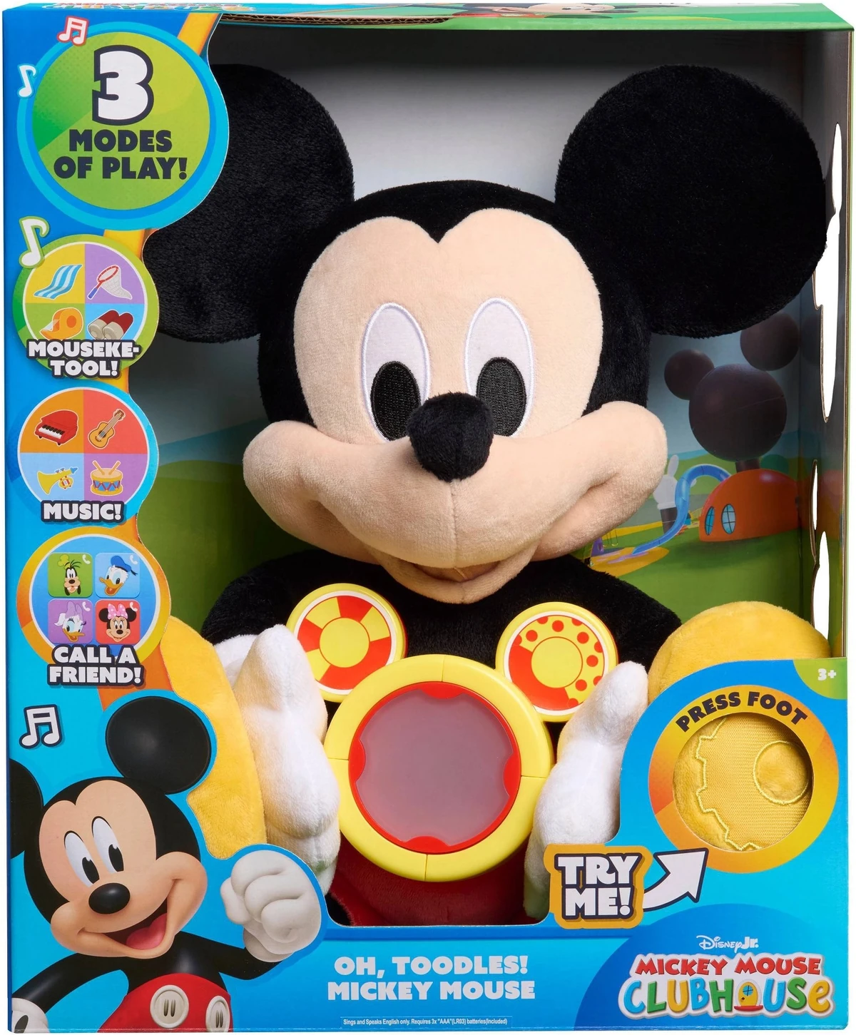 Brinquedo Do Clube Do Mickey Mouse Toodles Hand Made Toodles From