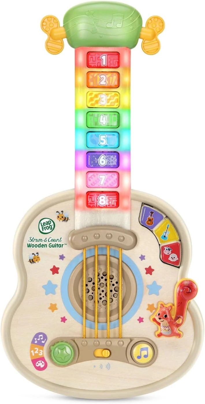 Strum & Count Wooden Guitar | Toys That Make Noise Wiki | Fandom