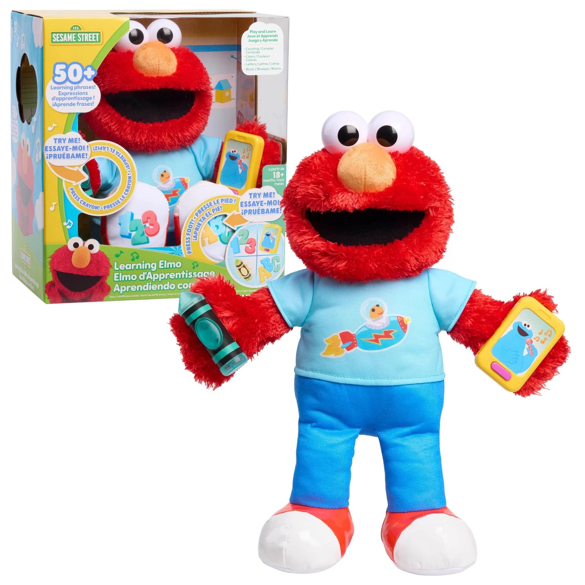 Learning Elmo | Toys That Make Noise Wiki | Fandom