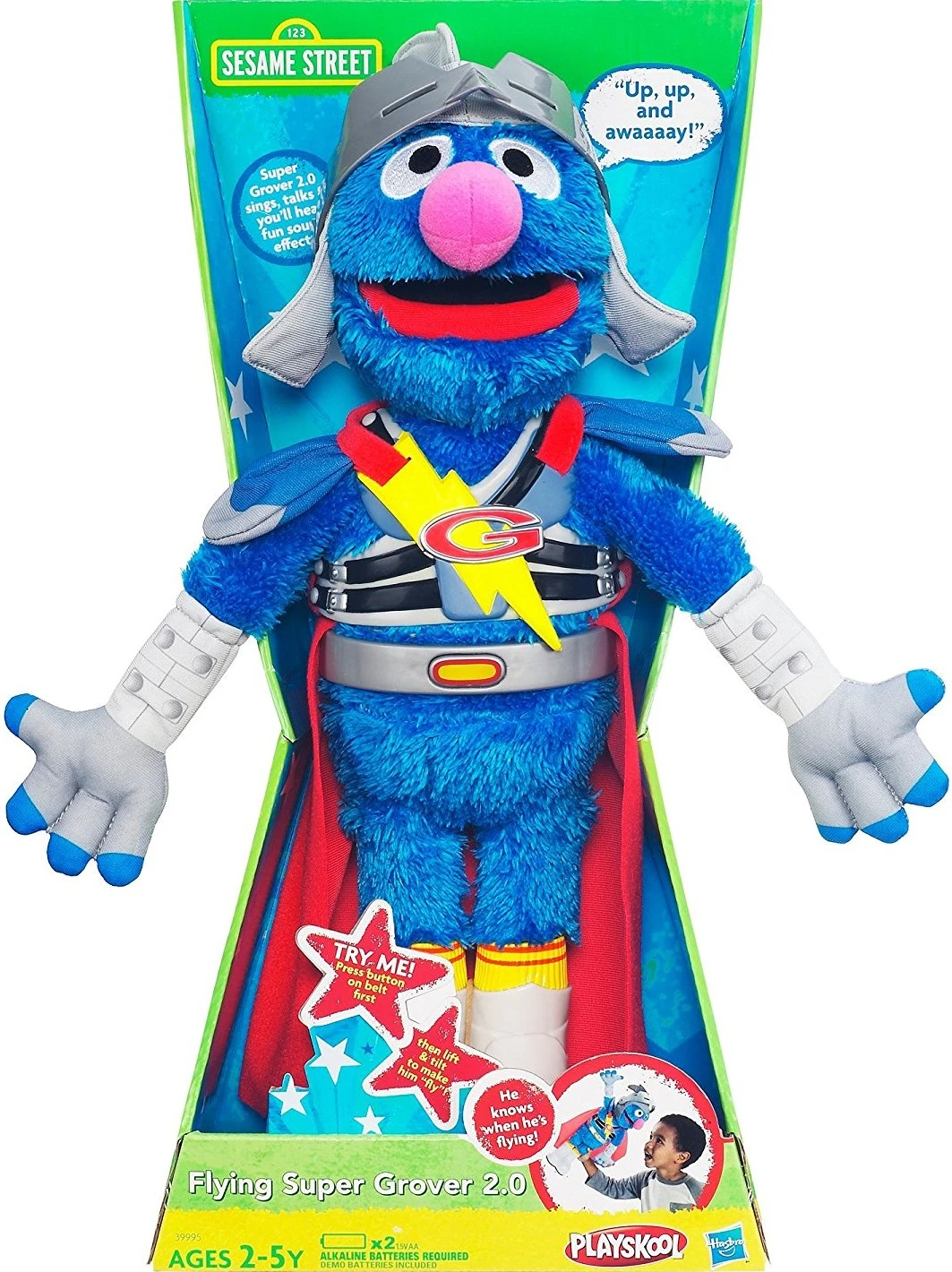 Flying Super Grover 2.0 | Toys That Make Noise Wiki | Fandom