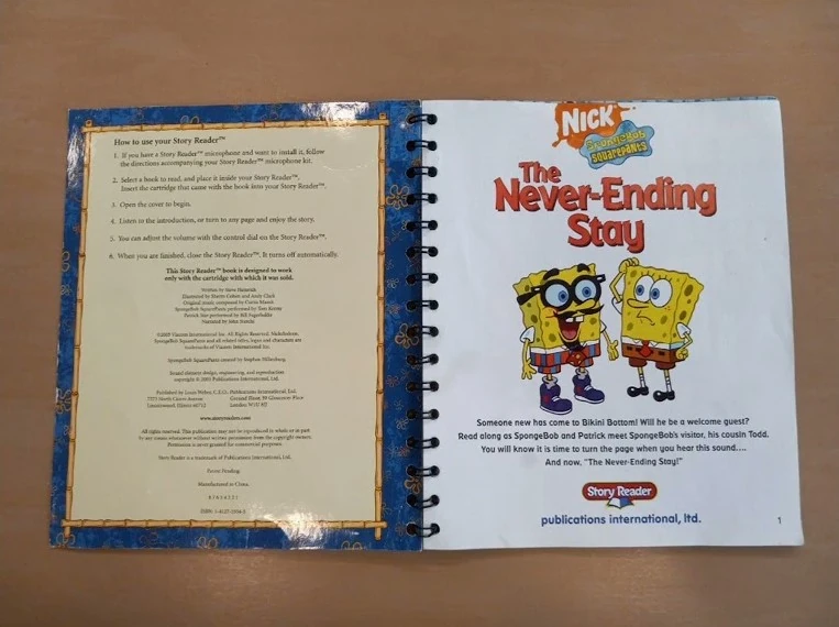 Story Reader: SpongeBob SquarePants: The Never-Ending Stay/Gallery ...