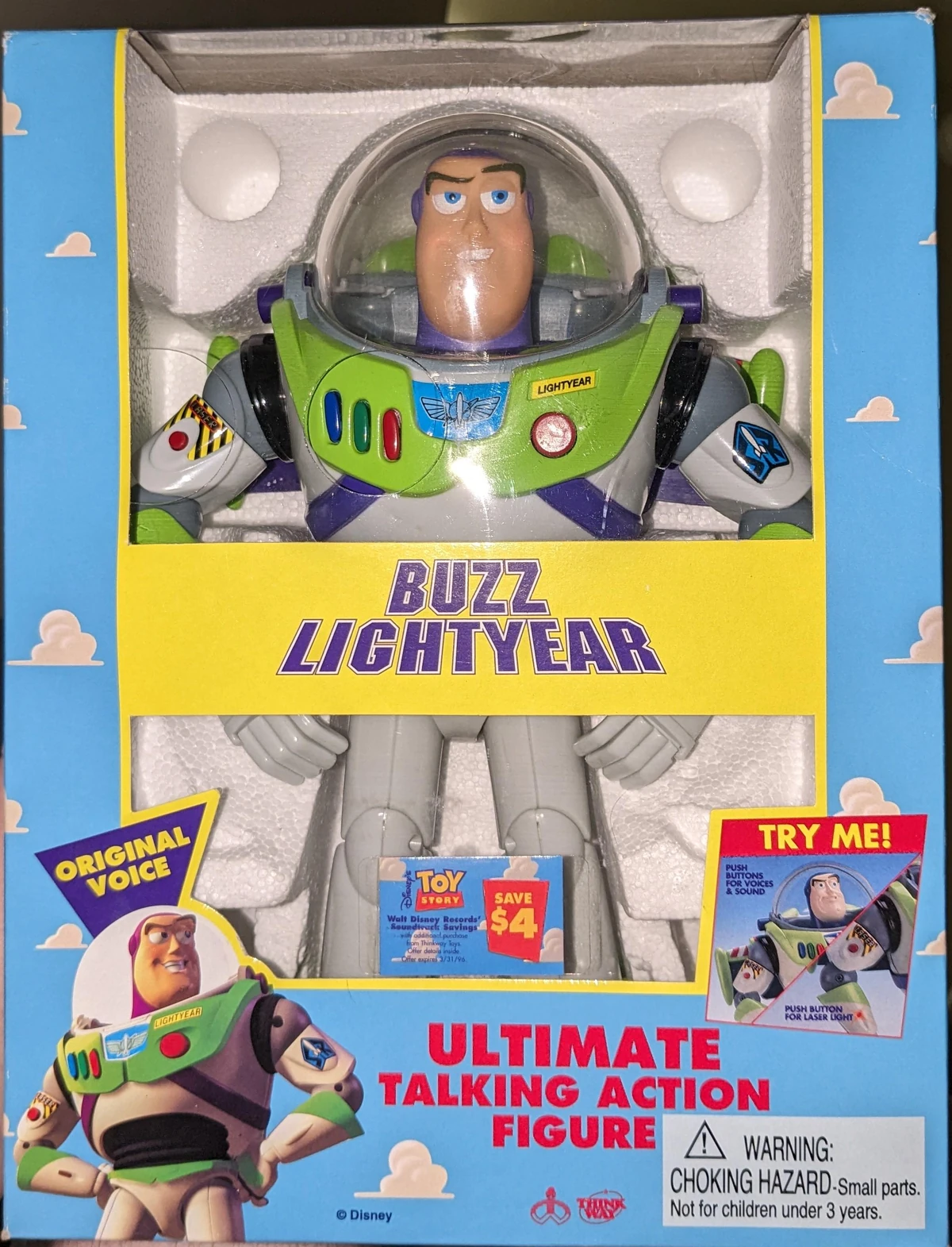 Buzz Lightyear Ultimate Talking Action Figure | Toy Story Merchandise ...