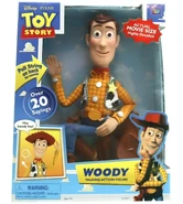 Pull-String Woody Talking Action Figure (Thinkway Toys) | Toy Story ...
