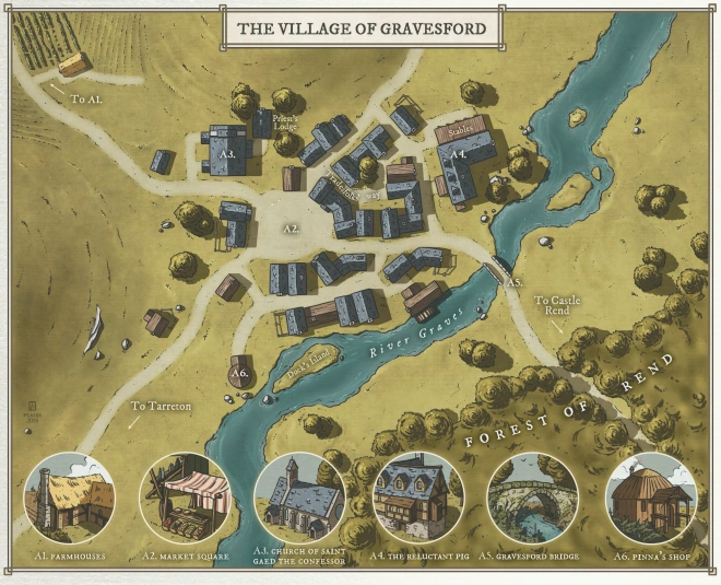 Map of Gravesford | TPK Campagin Wiki | Fandom