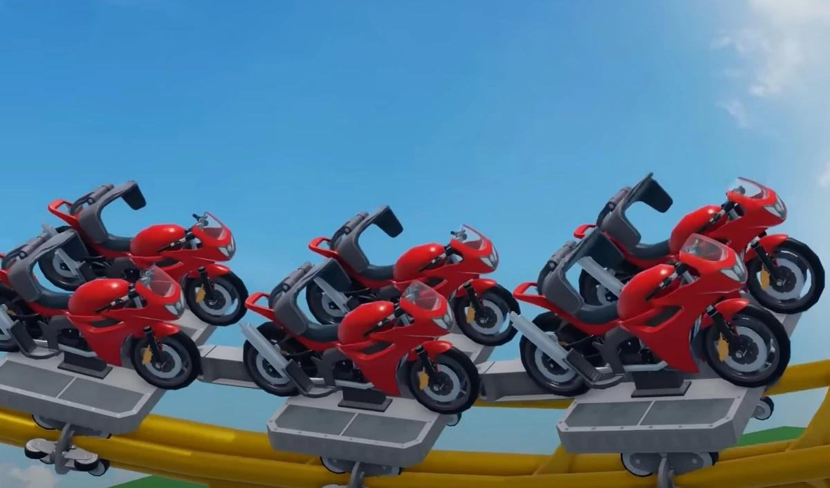 Motorcycle coaster | Theme Park Tycoon 2 Wikia | Fandom