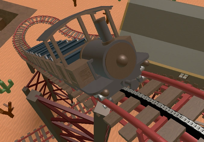 Mine train coaster | Theme Park Tycoon 2 Wikia | Fandom