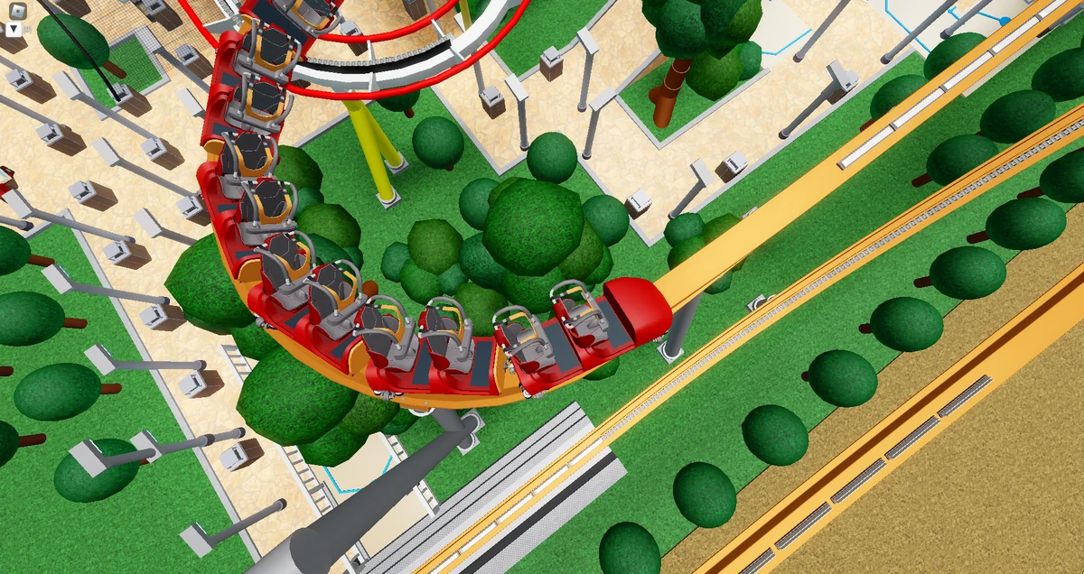 Single rail coaster (New) | Theme Park Tycoon 2 Wikia | Fandom