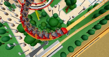 Single rail coaster (New) | Theme Park Tycoon 2 Wikia | Fandom