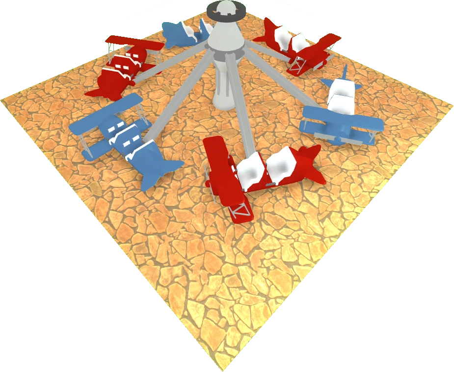 Plane ride | Theme Park Tycoon 2 Wikia | Fandom