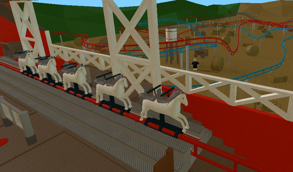 Steeplechase Coaster | Theme Park Tycoon 2 Wikia | Fandom