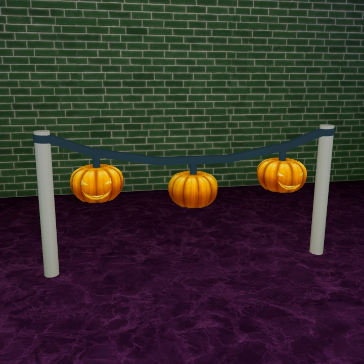 Pumpkin rope (Metal) | Theme Park Tycoon 2 Wikia | Fandom