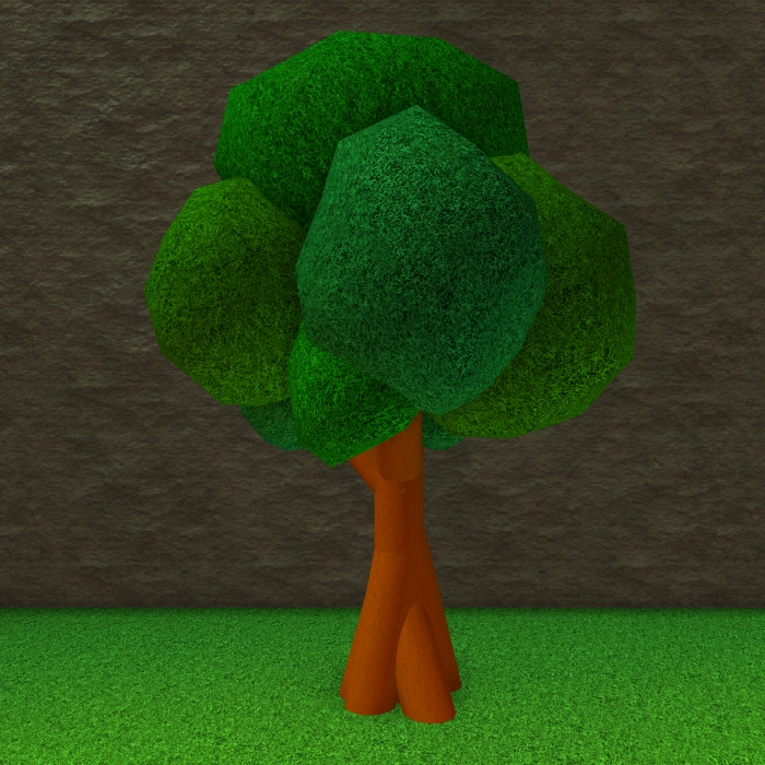 Tree/Large, center | Theme Park Tycoon 2 Wikia | Fandom