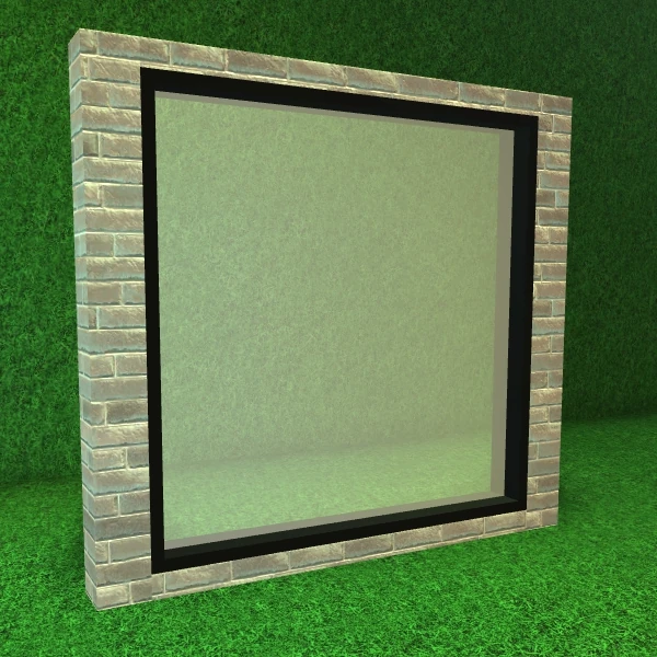 Wall (Brick)/Window, square | Theme Park Tycoon 2 Wikia | Fandom