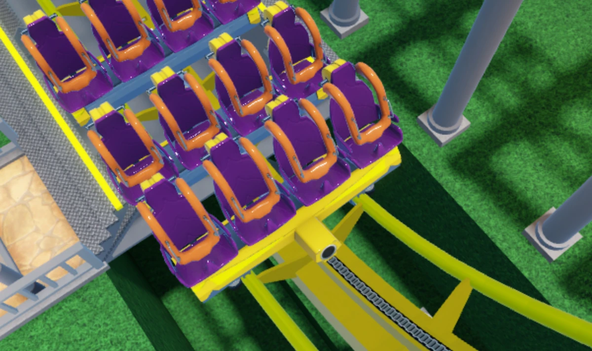 Floorless Coaster (4 seats across) | Theme Park Tycoon 2 Wiki | Fandom