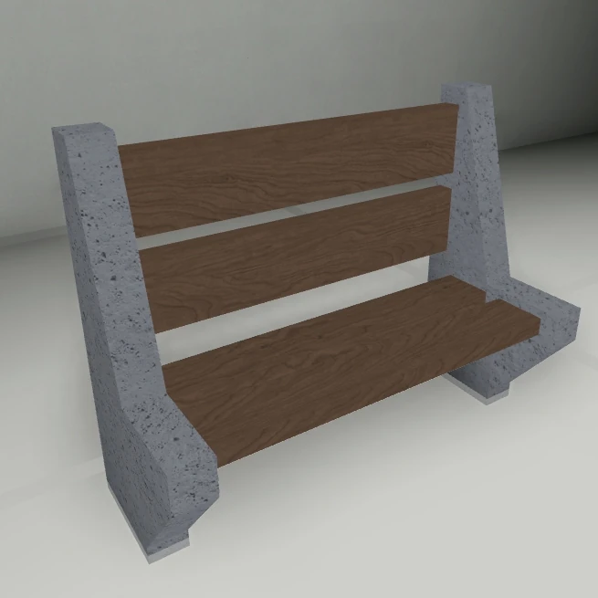 Bench/Concrete | Theme Park Tycoon 2 Wiki | Fandom
