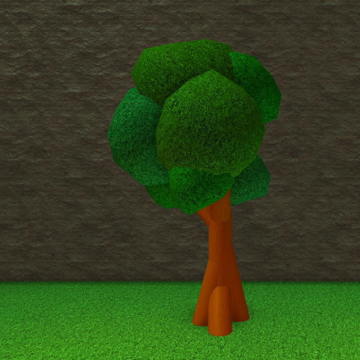 Tree/Large, side | Theme Park Tycoon 2 Wikia | Fandom