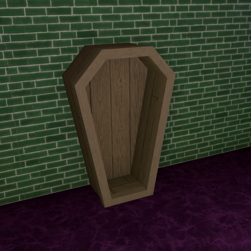 Coffin/Vertical, open | Theme Park Tycoon 2 Wikia | Fandom