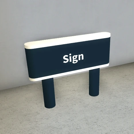 Sign/Modern | Theme Park Tycoon 2 Wikia | Fandom