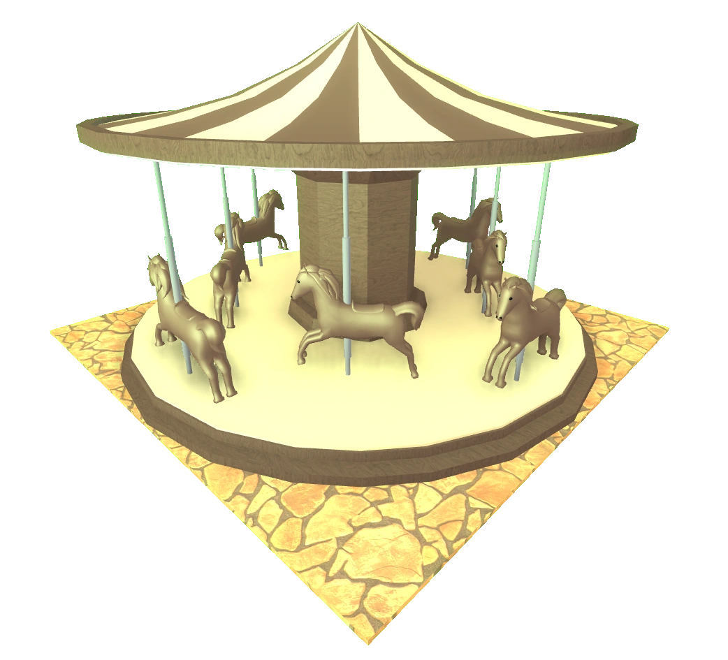 Carousel (Legacy) | Theme Park Tycoon 2 Wikia | Fandom