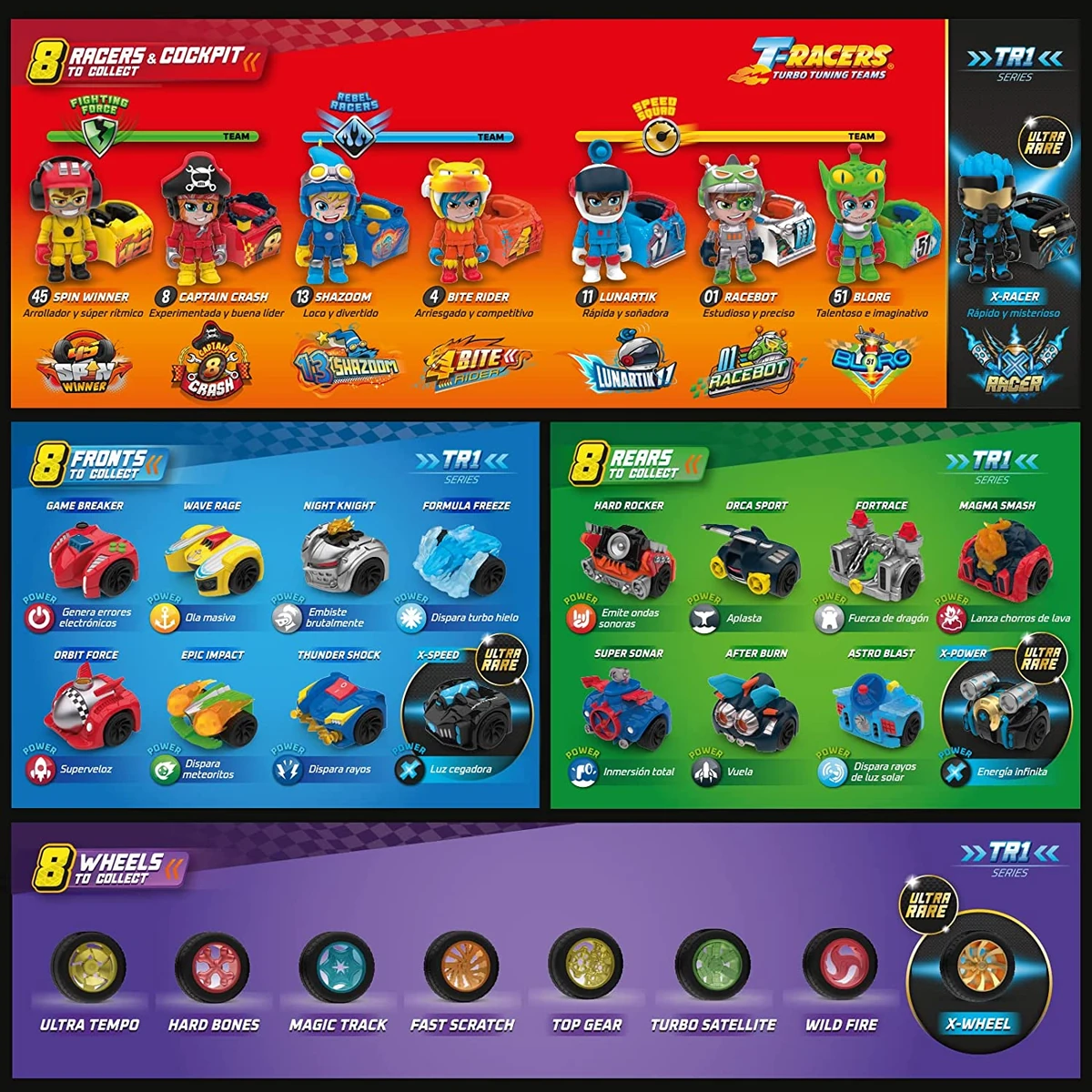 Series 1 | T-Racers: Mix 'N Race Wiki | Fandom
