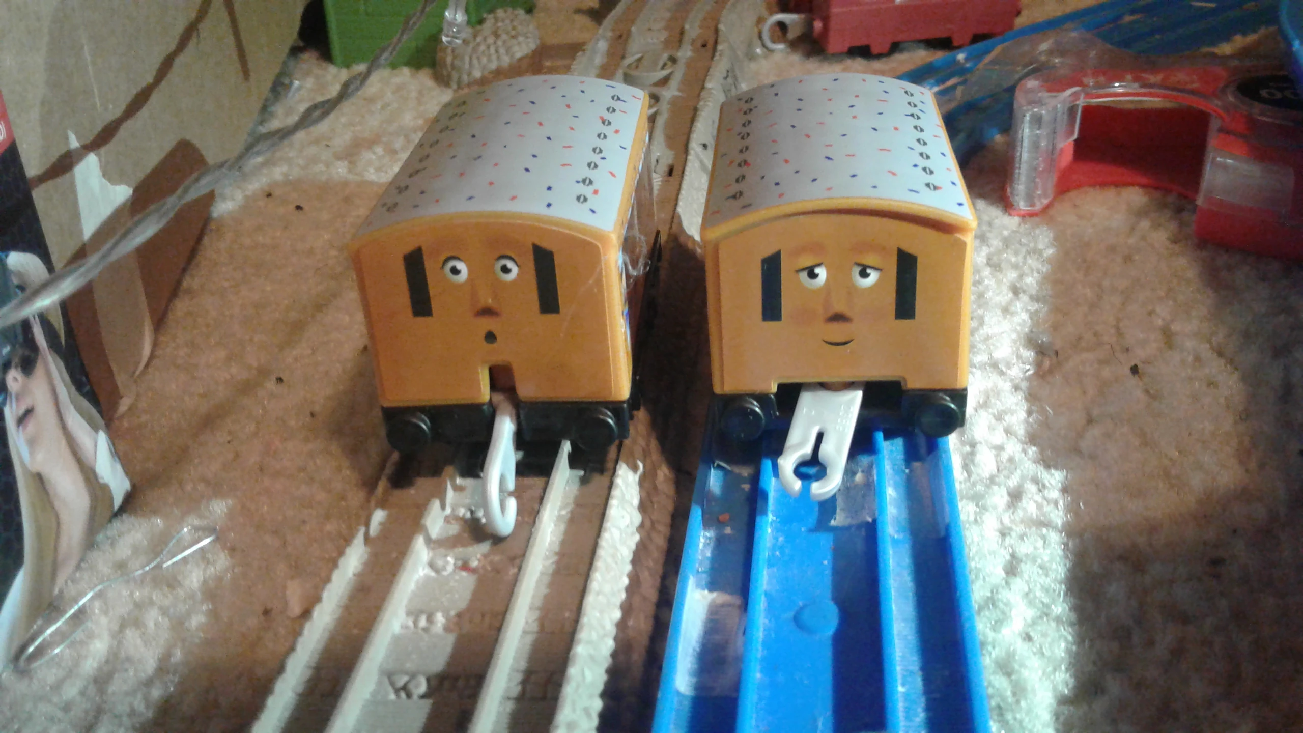 Thomas And Friends Annie And Clarabel Trackmaster