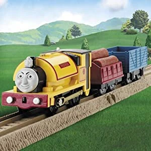Proteus with Red Log Car and Blue Truck | TrackMaster Wiki | Fandom