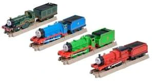 Henry Gordon James and Emily with two half straight track pieces ...