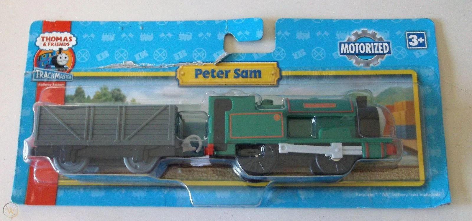 Packaging of a Quarry Peter Sam with Troublesome Truck | TrackMaster ...