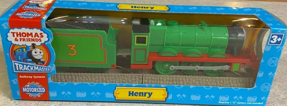 Henry with two half straight track pieces | TrackMaster Wiki | Fandom