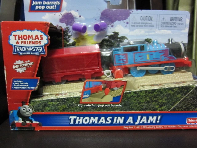 Jam Covered Thomas with Red Jam Truck | TrackMaster Wiki | Fandom